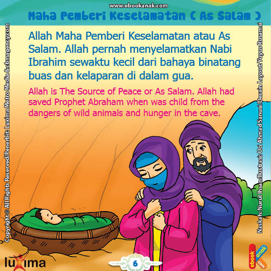 ebook seri belajar islam sejak usia dini Mengenal Asmaul Husna, Allah ...