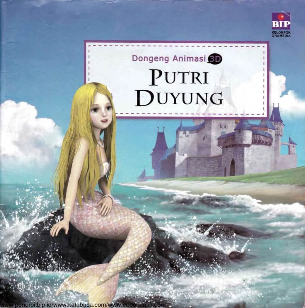 Ebook Dongeng Animasi 3D Putri Duyung | Ebook Anak - Ebook Anak