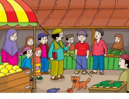 Gambar (51) Tidak Boleh Membuat Keributan di Pasar | Ebook Anak - Ebook ...