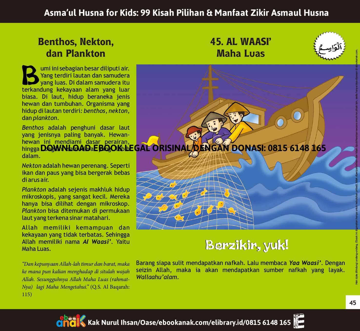 Ebook Printable 99 Asmaul Husna: 99 Kisah Pilihan dan Zikir Asmaul ...