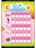 Hari ke-8 Worksheet Calistung, Huruf C (ca-ci-cu-ce-co) Belajar Membaca ...